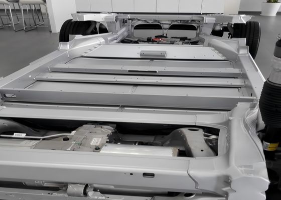 Tesla Electric Car Chassis With Cathodic Electrophoresis Process